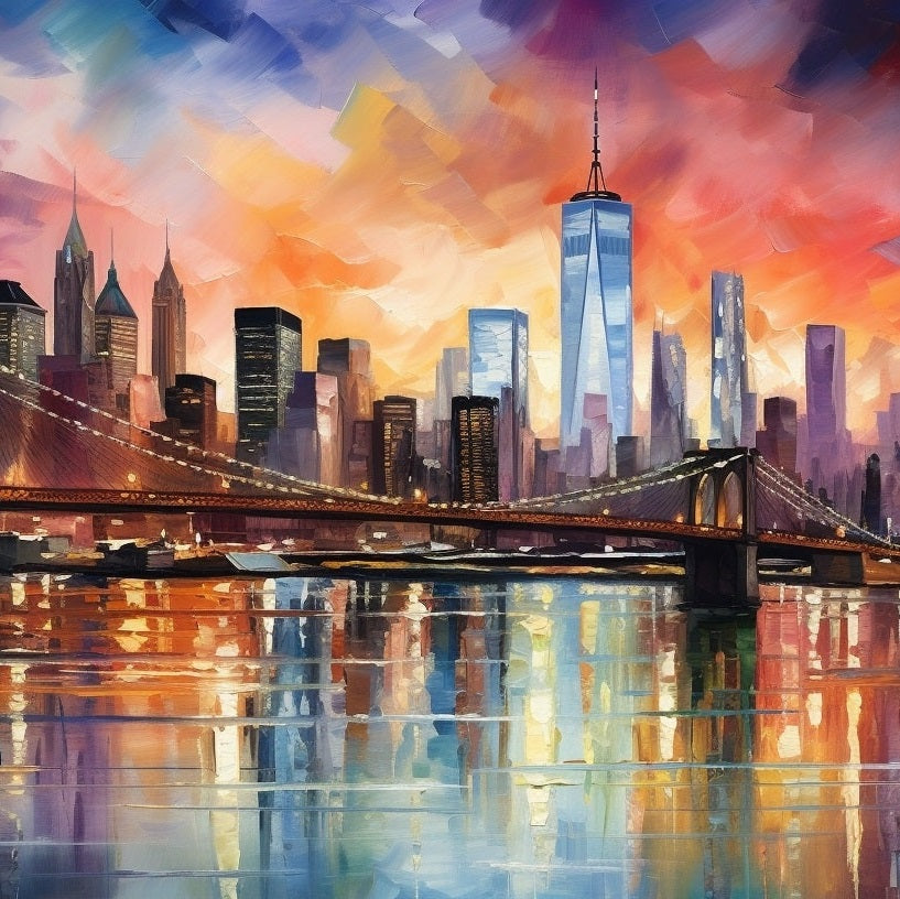 City Landscapes Urban & Metropolitan Paintings | Radikal Homes