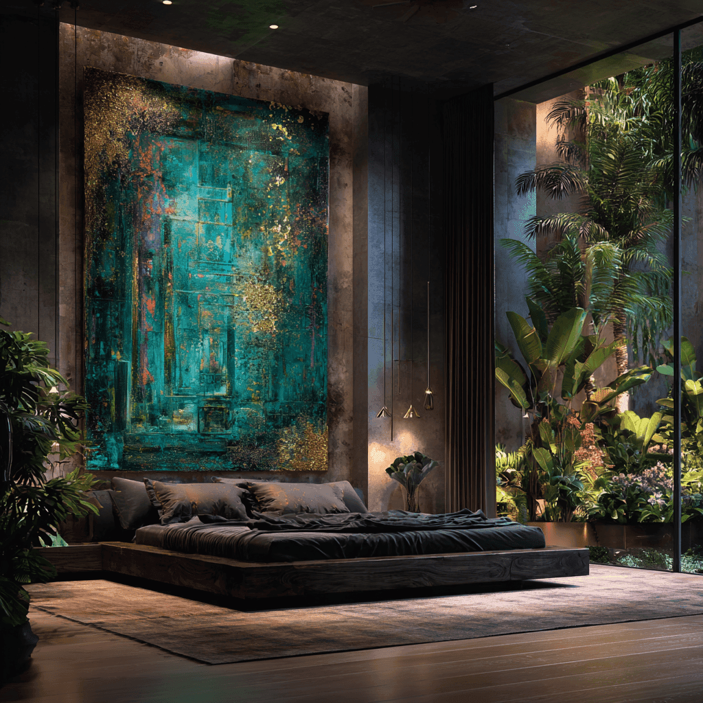 Hidden Portal - Abstract Door Canvas Wall Art | Radikal Homes